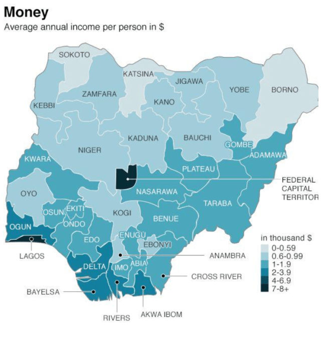 The effect of spatial inequality on Nigeria’s development – Routes