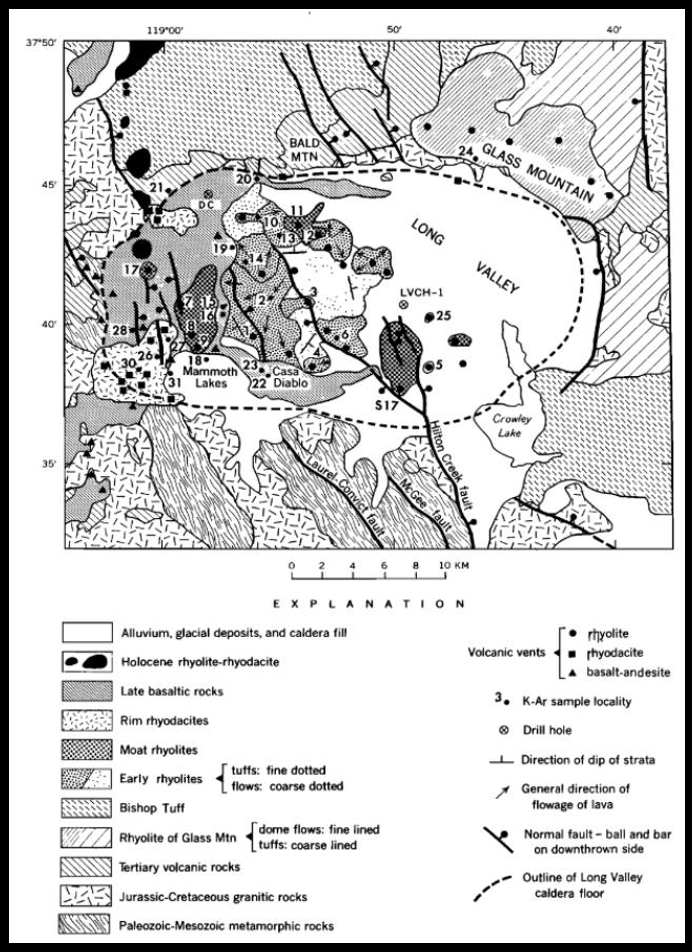 Intra-plate volcanism, geology and hazard management at the Long Valley ...